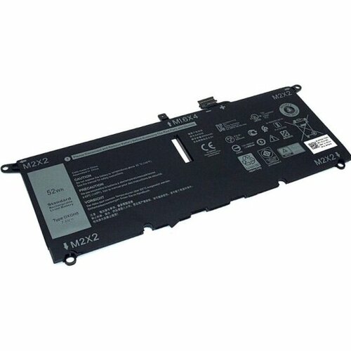 Аккумулятор для ноутбука Amperin для Dell XPS 13 9370 (0H754V) 7.6V 6500 mAh