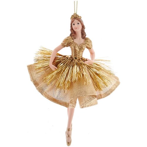 Kurts Adler Елочная игрушка Танцовщица Арабелла - Грандиозный балет Голдблюма 15 см, подвеска J7436