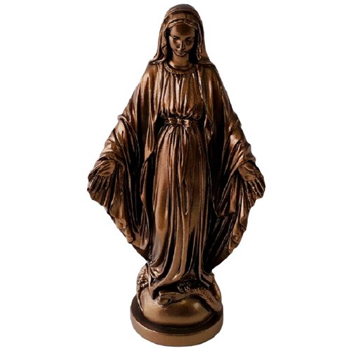 Статуэтка Дева Мария (Мадонна), 24см, бронза, гипс