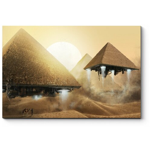 Модульная картина Секрет пирамид 30x20