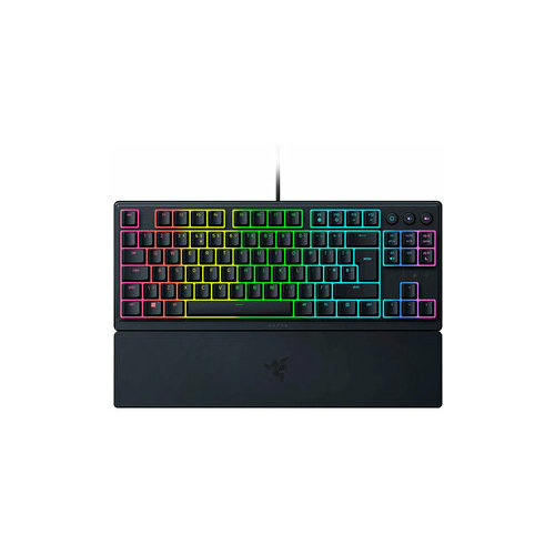 Клавиатура Razer Клавиатура Razer Ornata V3 Tenkeyless механическая черный USB Multimedia for gamer LED (подставка для запястий) (RZ03-04880100-R3M1)