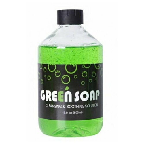 Концентрат антибактериального мыла, Зелёное мыло для тату Green Soap 500мл