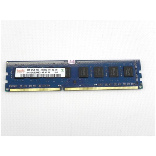 Оперативная память 4 ГБ 1 шт. Hynix DDR3 1333 DIMM 4Gb HMT125U6DFR8C-H9