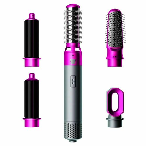 Мультистайлер Hot Air Styler 5 насадок - Фен-щетка / Набор для укладки / Уход за волосами