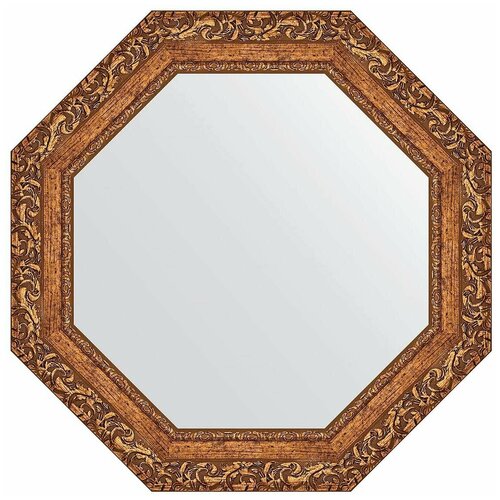 Зеркало в багетной раме 65x65 Evoform Octagon BY 3773