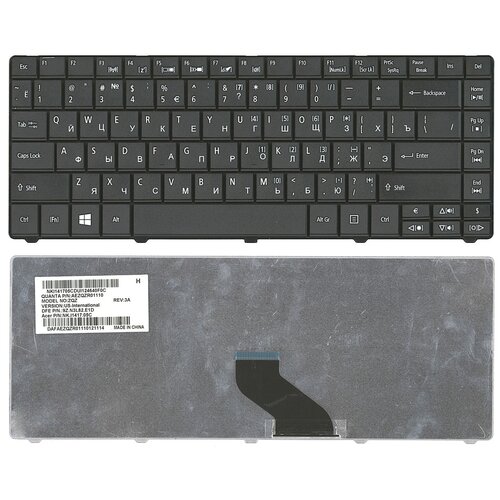 Клавиатура для ноутбука Acer NSK-ATQ0R Черная