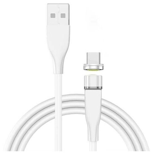 Магнитный USB кабель Tranyoo S12-C 1м Type-C белый