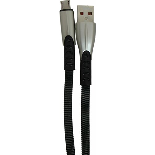 Кабель micro USB Denim, 2.4A, Черный