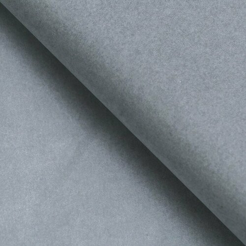 Бумага упаковочная тишью, пыльно-серый, 50 х 66 см 10 шт