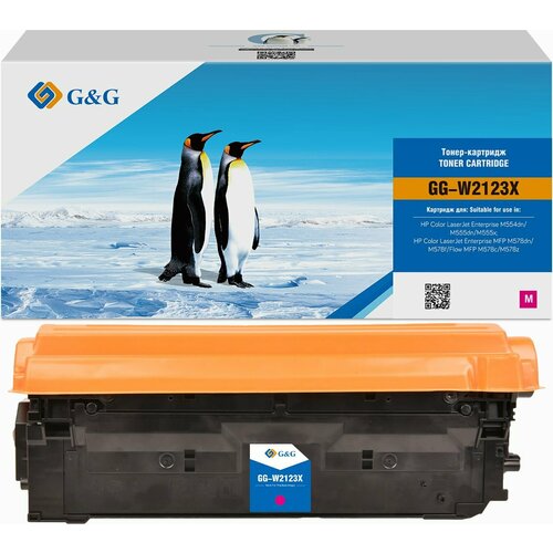 Картридж лазерный G&G 212X GG-W2123X пурпурный