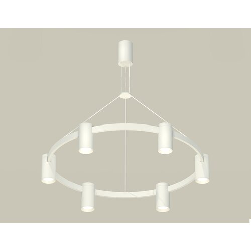 Подвесная люстра Ambrella Traditional DIY XB9021100, GU5.3, кол-во ламп:6шт, Белый