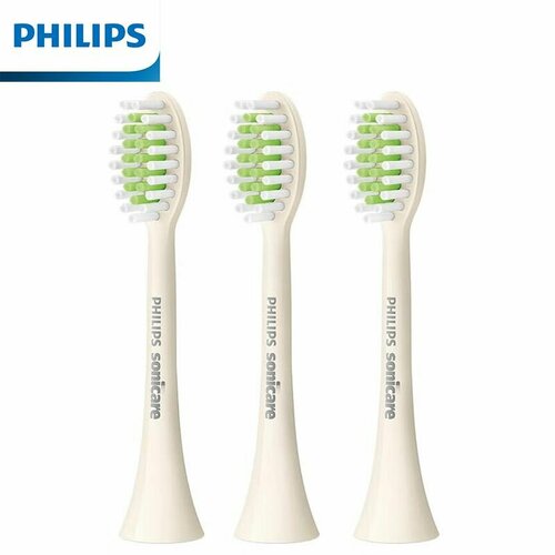 Насадки для электрических зубных щеток Philips HX2033/24, 3шт белые (для зубных щеток китайского производства)