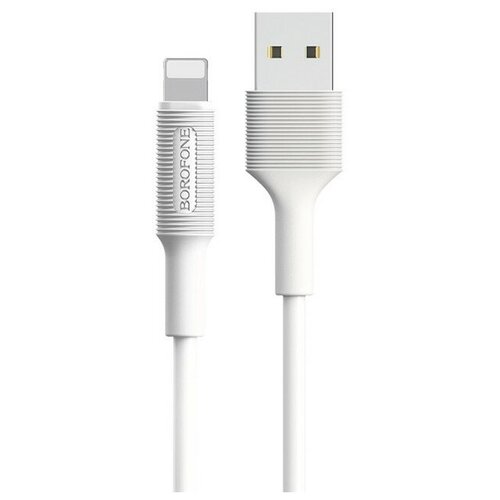 Кабель USB - Apple lightning Borofone BX1 EzSync, Белый