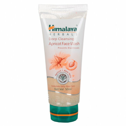 Deep Cleansing APRICOT FACE WASH, Himalaya (Глубоко очищающее средство для умывания С абрикосом, Хималайя), 50 мл.