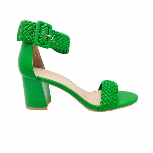 Туфли-перчатки , размер 36, зеленый