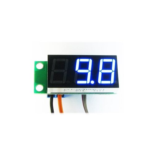 Цифровой термометр с выносным термодатчиком STH0014UB, ультра-яркий голубой