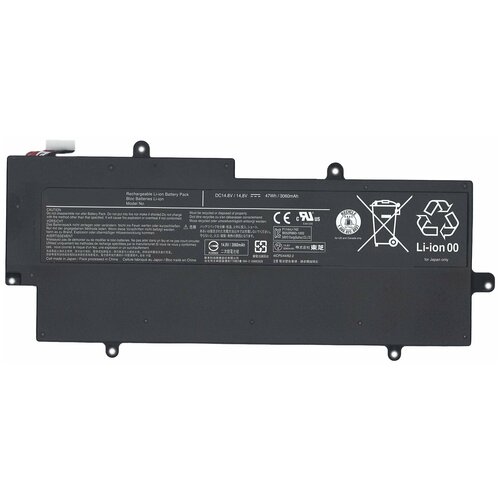 Аккумуляторная батарея для ноутбука Toshiba Portege Z830 (PA5013U-1BRS) 47Wh черная