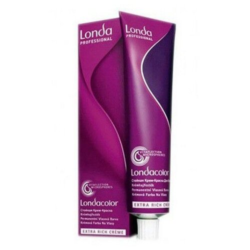 Londa Professional Стойкая крем-краска Londacolor Creme Extra Rich, 5/0 светлый шатен, 60 мл