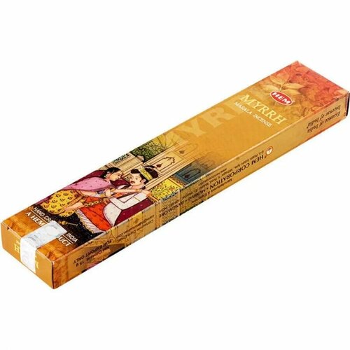 HEM Myrrh Masala 15 Gms GIFT PACK Благовоние Мирра Масала 15г