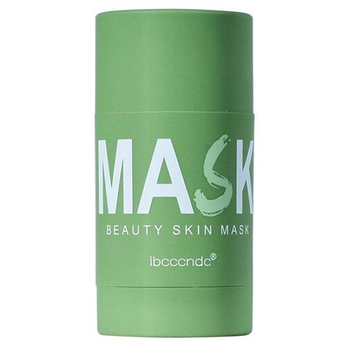 Ibcccndc Очищающая маска-стик против черных точек и акне Green tea face mask stick, 40 г