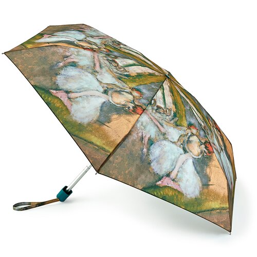 Мини-зонт FULTON, зеленый, бежевый
