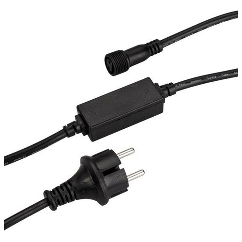 Шнур питания ARD-CLASSIC-STD-1.5M Black (230V, 1.6A) (Ardecoled, Закрытый)