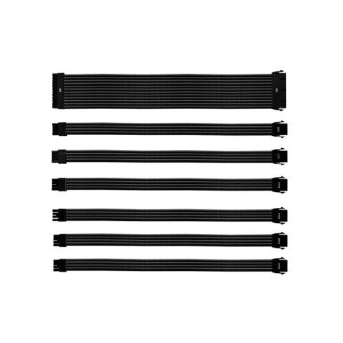 Кабели-удлинители для блока питания Cooler Master Extension Cable Kit PVC Black CMA-NEST16XXBK1-GL