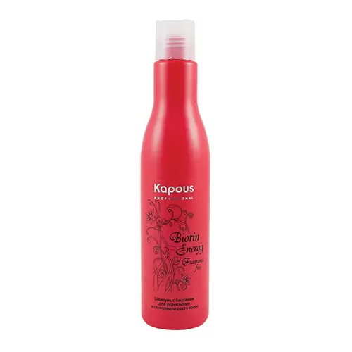 Kapous Professional Biotin Energy - Шампунь с биотином для укрепления и стимуляции роста волос, 250 мл