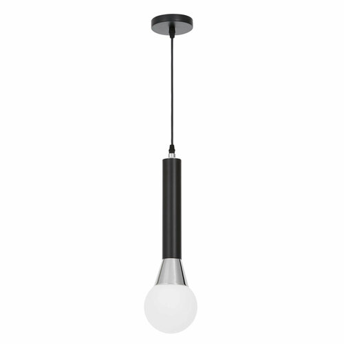 Подвесной светильник Lumina Deco Folino LDP 7012-1B BK+CHR