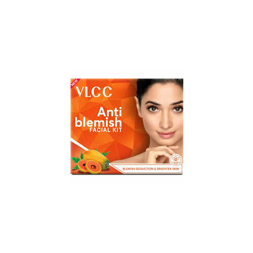 ANTI BLEMISH FACIAL KIT, Blemish Reduction & Brighter Skin, VLCC (для проблемной кожи набор - Уменьшение дефектов и сияющая кожа), 60 г. (6x10 г.)
