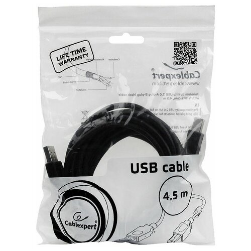USB кабель Cablexpert CCF-USB2-AMBM-15 4.5m