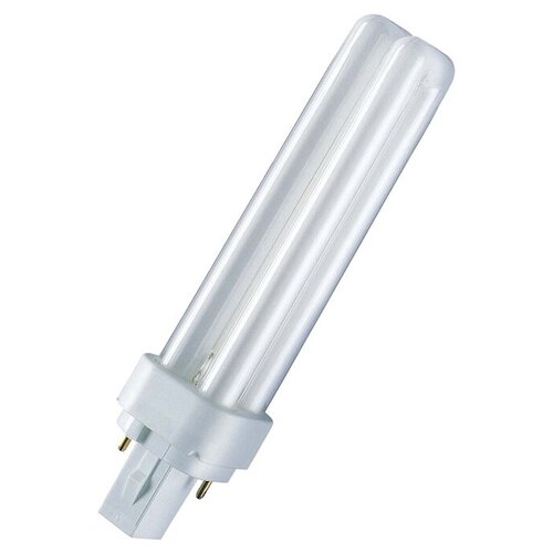 Лампа люминесцентная OSRAM Dulux D/E 840, G24q-3, PD, 26 Вт, 4000 К