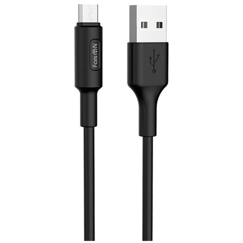 Кабель Faison HX25 CAST (USB - microUSB), 1 м, черный