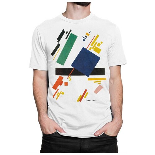 Футболка DS Apparel, размер 2XL, белый