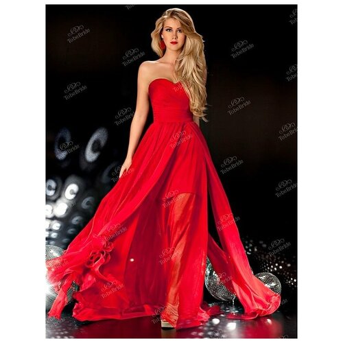 Платье To Be Bride, размер 44, красный