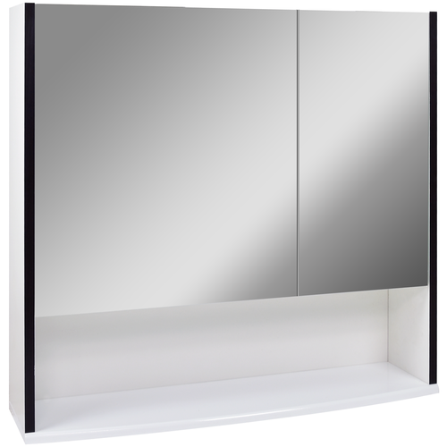 Зеркало со шкафом Астра 75 белый, венге DORATIZ 2711.060