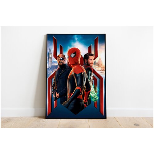 Постер "Герои Марвел" / Формат А3+ (33х48 см) / Плакат Marvel (без рамы)