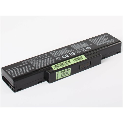 Аккумуляторная батарея Anybatt 11-U2-1229 4400mAh для Dell Inspiron 1425, для MSI EX600, GX740, VX600, GT72S 6QE, M670, GX640, GT72S 6QE Dominator Pro G, GX600, EX610, VR601, CR400, M662, EX460, CX420, MS-1632, PR600, VR600, M635, VR610, GE600