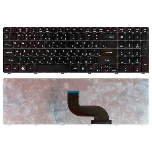 Клавиатура для ноутбука Acer Aspire 5810T, 5410T, 5536, 5536G, 5738, 5800, 5820, 5739 черная арт 002179