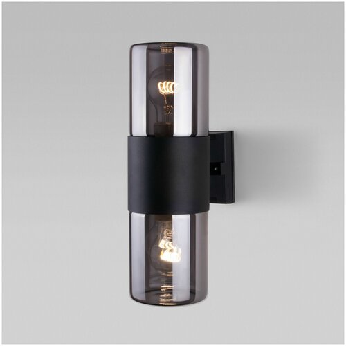 Уличный настенный светильник Elektrostandard Roil 35125/D чёрный IP54