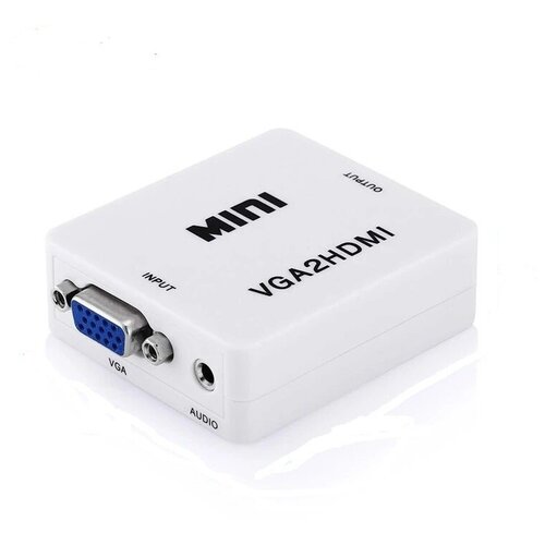 Конвертер VGA+Audio в HDMI, со звуком