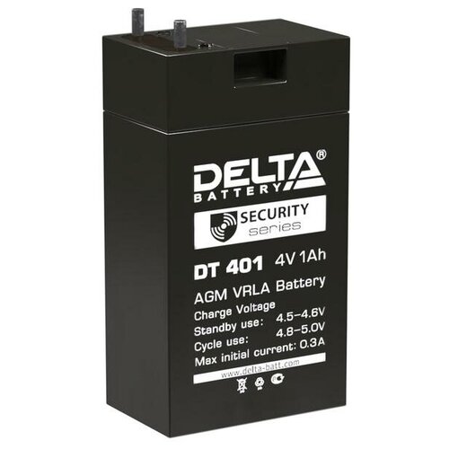 Аккумулятор для фонарей трофи 4В 1.0А. ч Delta DT 401 (6шт)