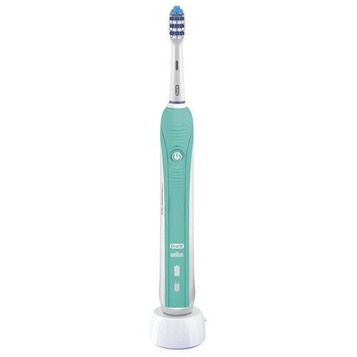 Электрическая зубная щетка Oral-B TriZone 500, белый/голубой