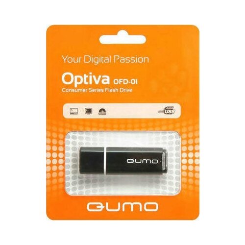 Флеш Диск USB 2.0 QUMO 32GB Optiva 01 Orange[QM32GUD-OP1-orange]
