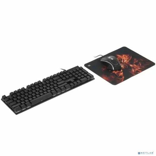 Набор игровой Defender 52117Aura MKP-117 RU мышь+клавиатура + ковер