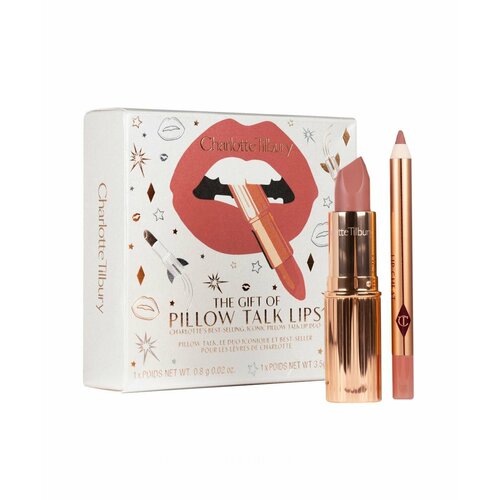 Набор помада + карандаш Charlotte Tilbury - The Gift of Pillow Talk Lips