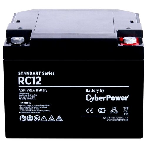 Аккумулятор для ИБП CyberPower 12V 40 Ah RC 12-40