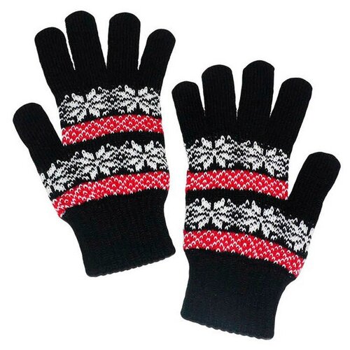 Перчатки Бараноwool, размер 18, черный