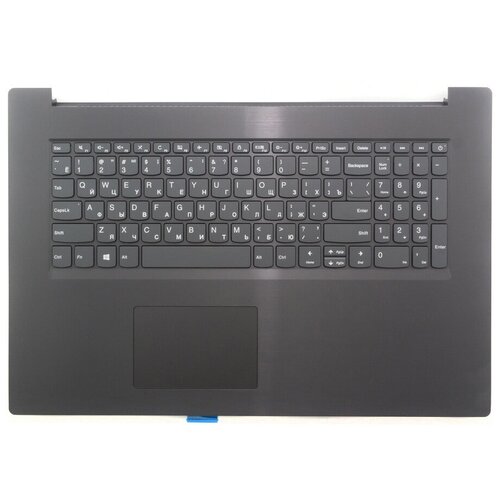 Клавиатура для ноутбука Lenovo 5CB0U42689, Русская, черная с черным топкейсом