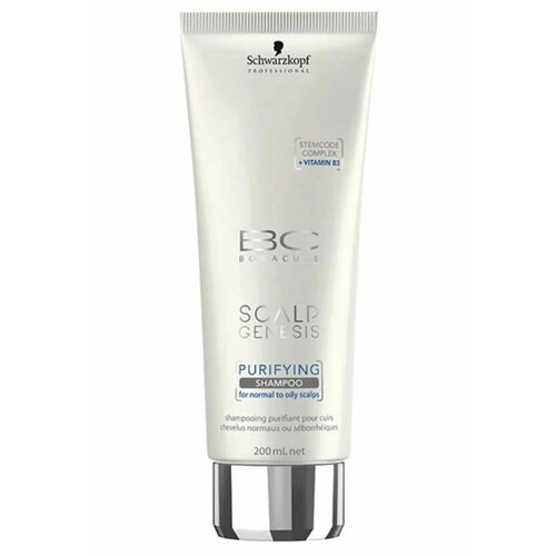 Schwarzkopf Professional Bonacure Scalp Genesis Purifying - Шампунь для очищения волос 200 мл